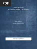 Formelblad Matematik 4 | PDF