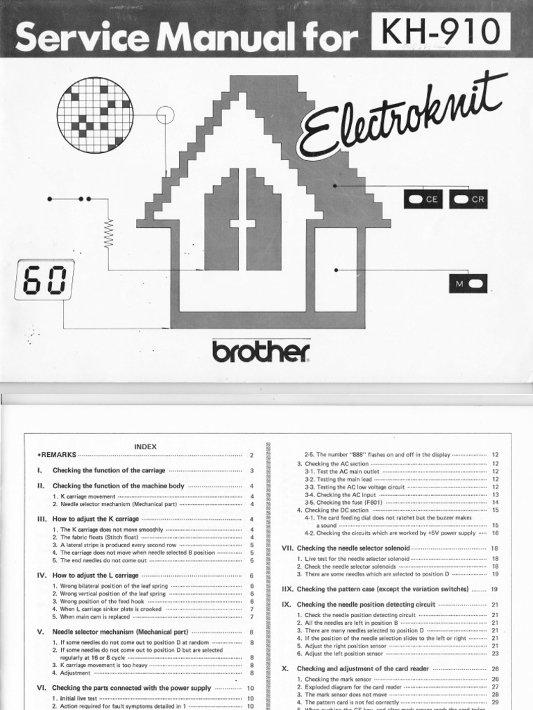 Electroknit kh910 | PDF | Power Electronics | Power Engineering