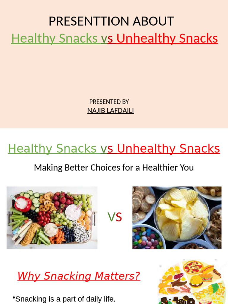 Healthy Snacking Guide for All | PDF