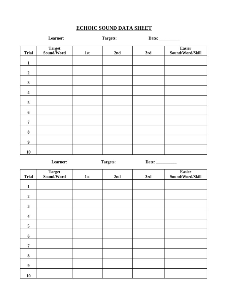 Echoic Sound Data Sheet Oh-E | PDF