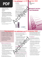 UK Home Office Travel Document Guidance | PDF | Passport | Government ...