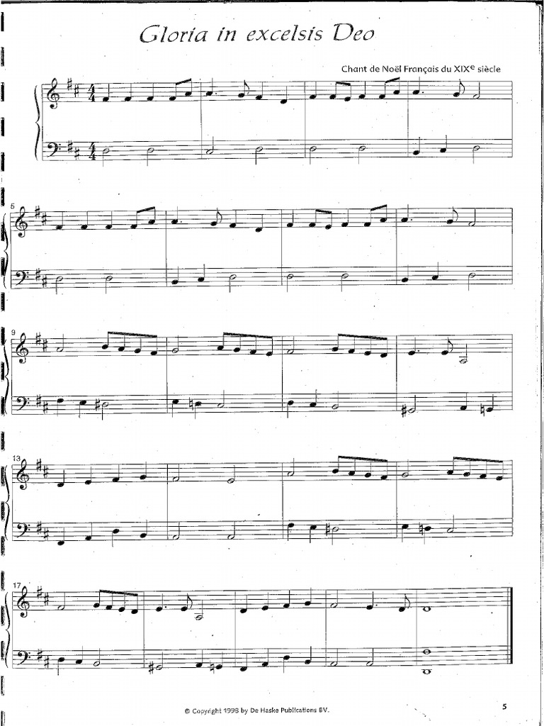 Les Anges Dans Nos Campagnes-Easy | PDF