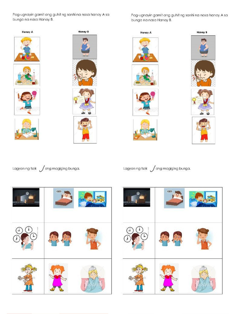 Activity Sanhi at Bunga | PDF