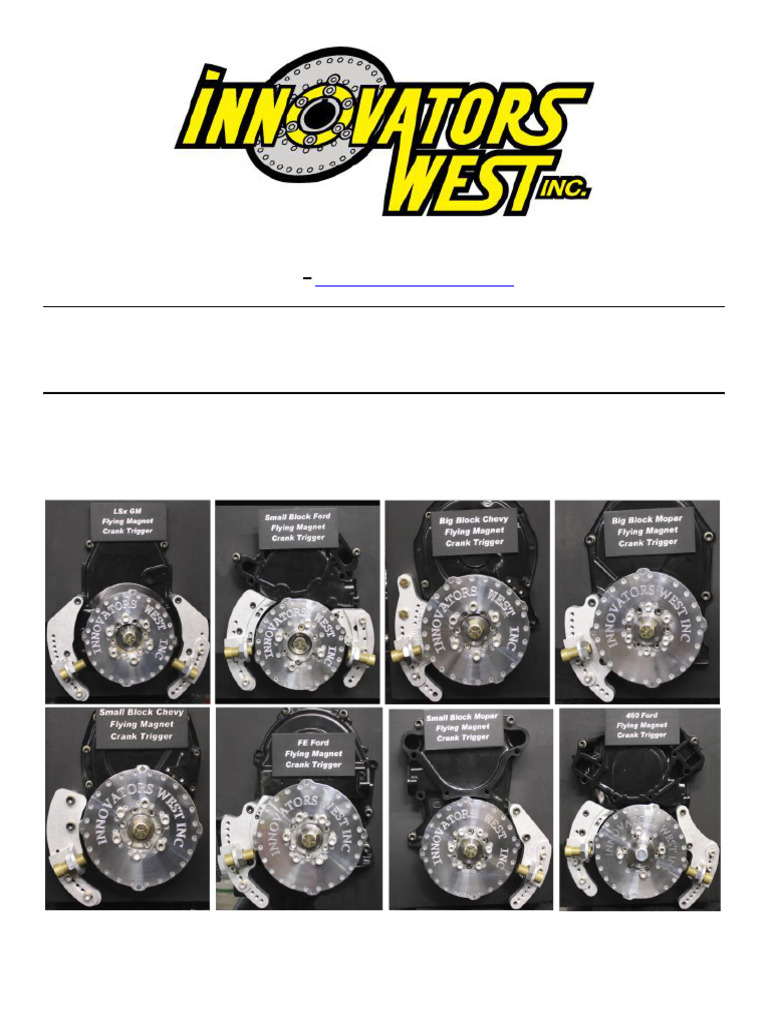 Crank-Trigger-Install-Instructions | PDF | Screw | Mechanical Engineering