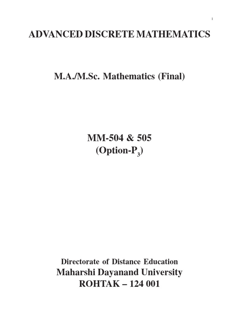 CN-Dayand-Discrete Mathematics and Its Applications | PDF | Argument ...