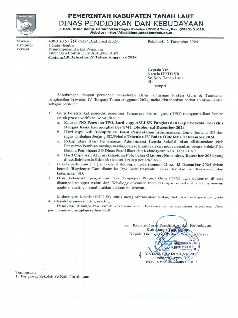 Info Sertifikasi TW 4 | PDF