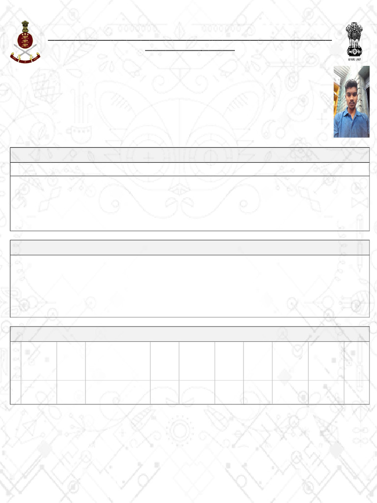 AOC Application for OBC Candidate | PDF