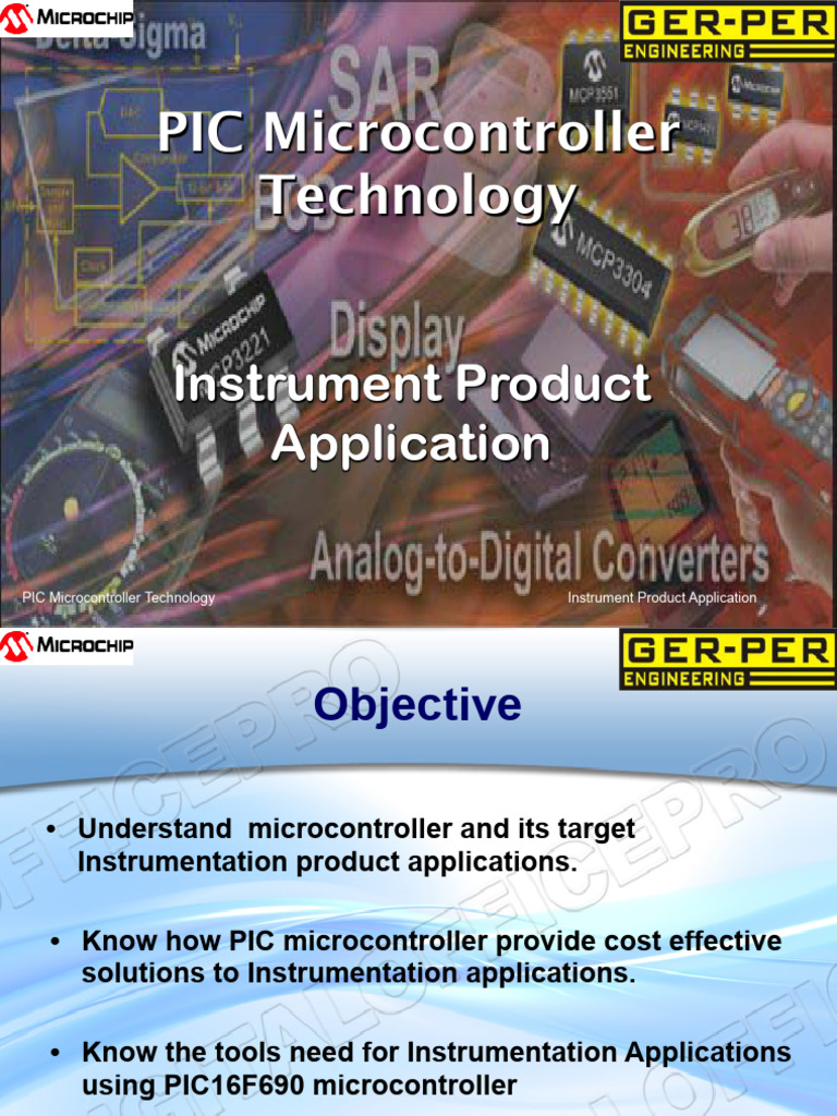 PIC Microcontroller Technology | PDF | Microcontroller | Analog To Digital Converter
