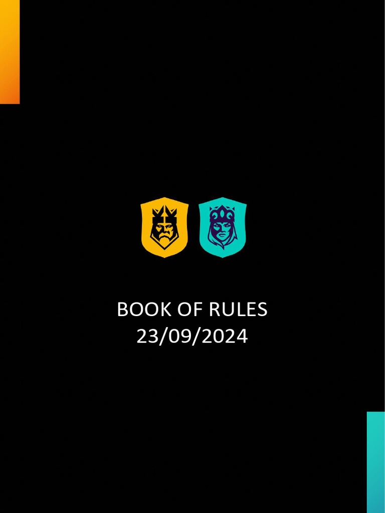 BOOK-OF-RULES-3 | PDF | Sports | Sports Rules And Regulations