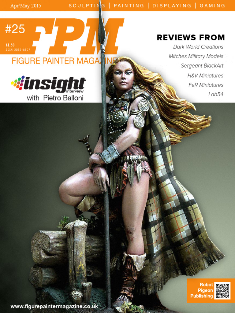 Figurine Painter Magazine numéro 25 | PDF | Paintings | Acrylic Paint