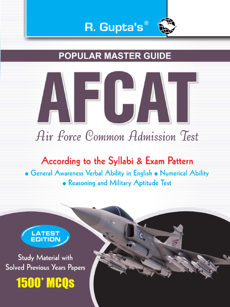 R Gupta AFCAT Popular Master Guide - RPH Editorial Board | PDF | Prices ...