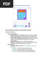Instrucciones para Crear Una Calculadora en Scratch | PDF | Decimal ...