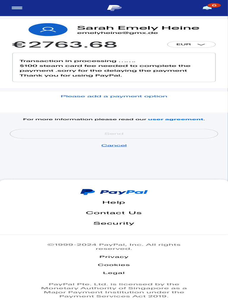 PayPal Make A Payment Preview 10 | PDF