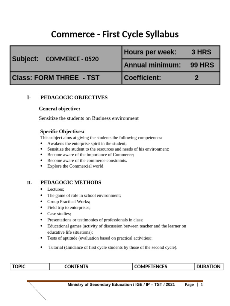 COMMERCE Form 3 | PDF | Sole Proprietorship | Partnership