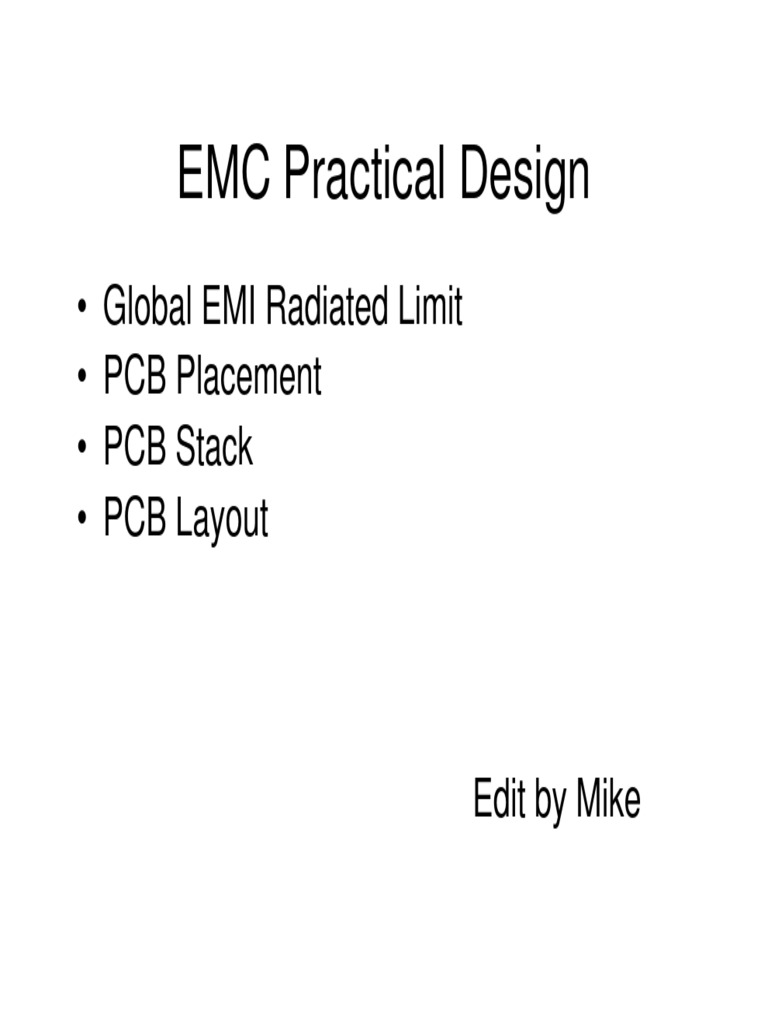 Emc 9620142 Design | PDF
