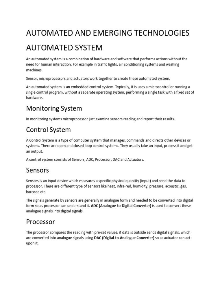 Automated - and - Emerging - Technologies - MS | PDF | Intelligence (AI ...