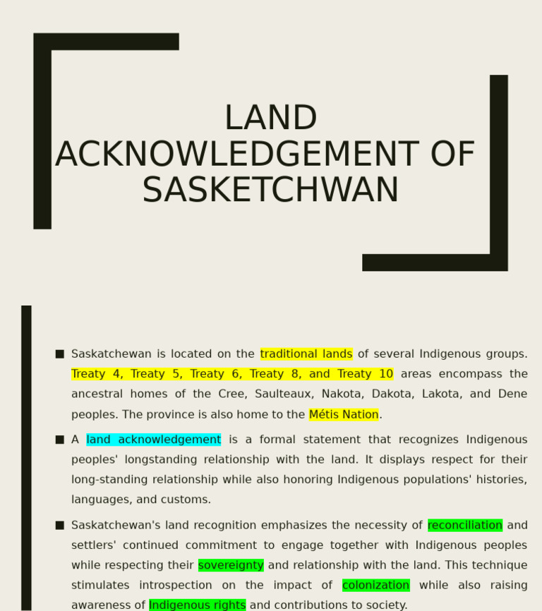 Land Acknowledgement Pdf