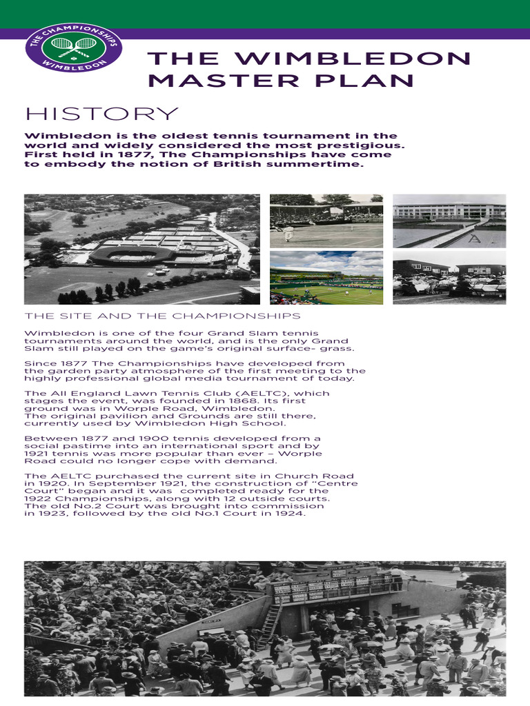 Wimbledon Master Plan Public Consultation | PDF | Green Infrastructure