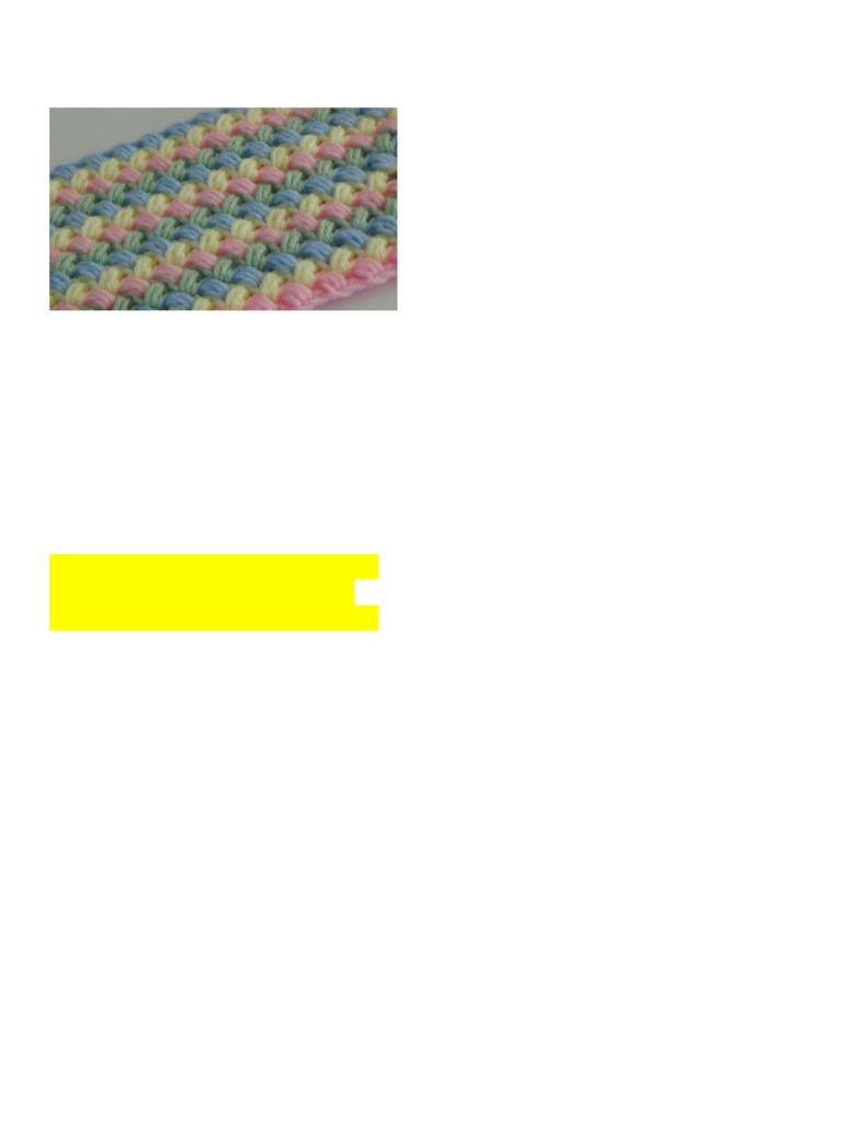 234 Bean Stitch of The Week | PDF | Textile Arts | Needlework