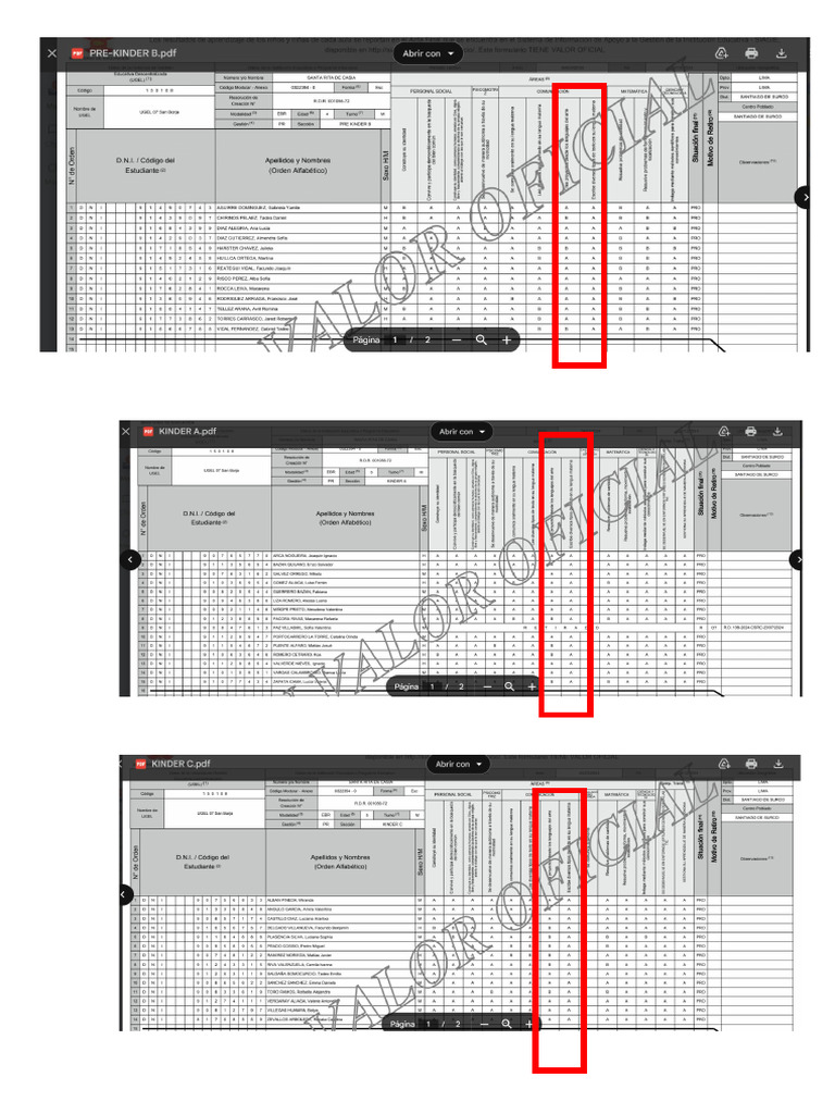Correciones Ugel | PDF