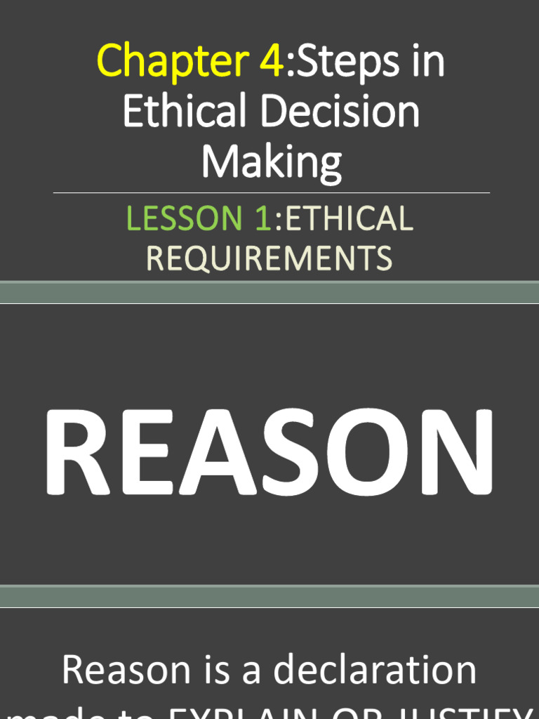 ETHICS | PDF | Reason | Morality