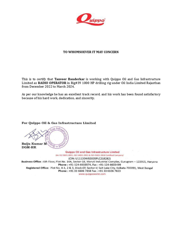 QUIPPO Tanveer Banderkar | PDF