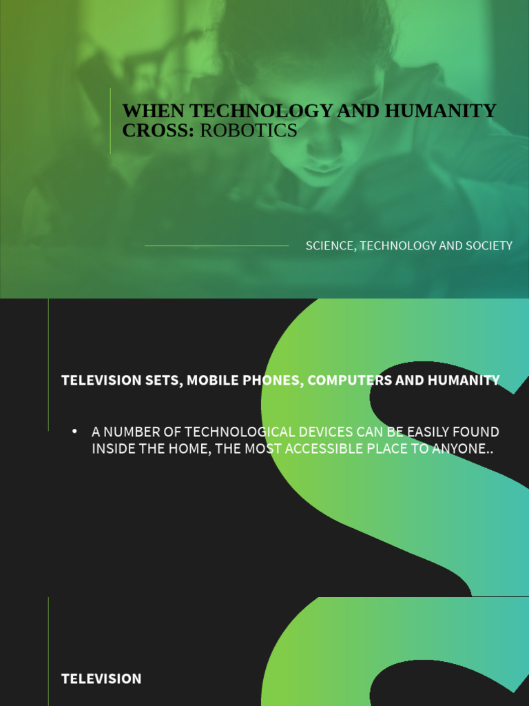 Lesson 6 When Technology and Humanity Cross | PDF | Laptop | Mobile Phones