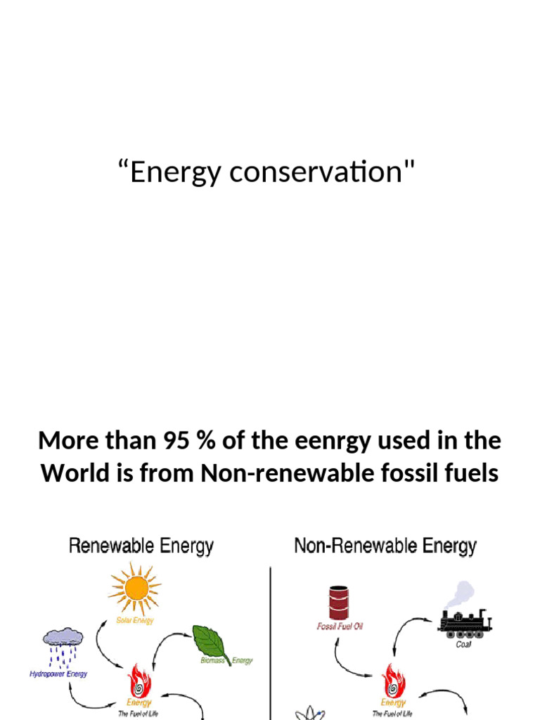 Energy Conserv Ation | PDF | Natural Gas | Efficient Energy Use
