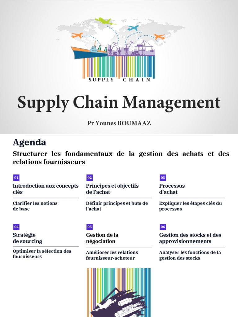 03. Gestion des achats | PDF | Inventaire | Négociation