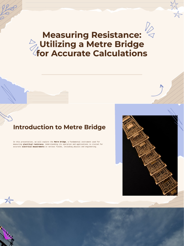 Project Physics Meter Bridge | PDF | Electrical Resistance And Conductance | Resistor