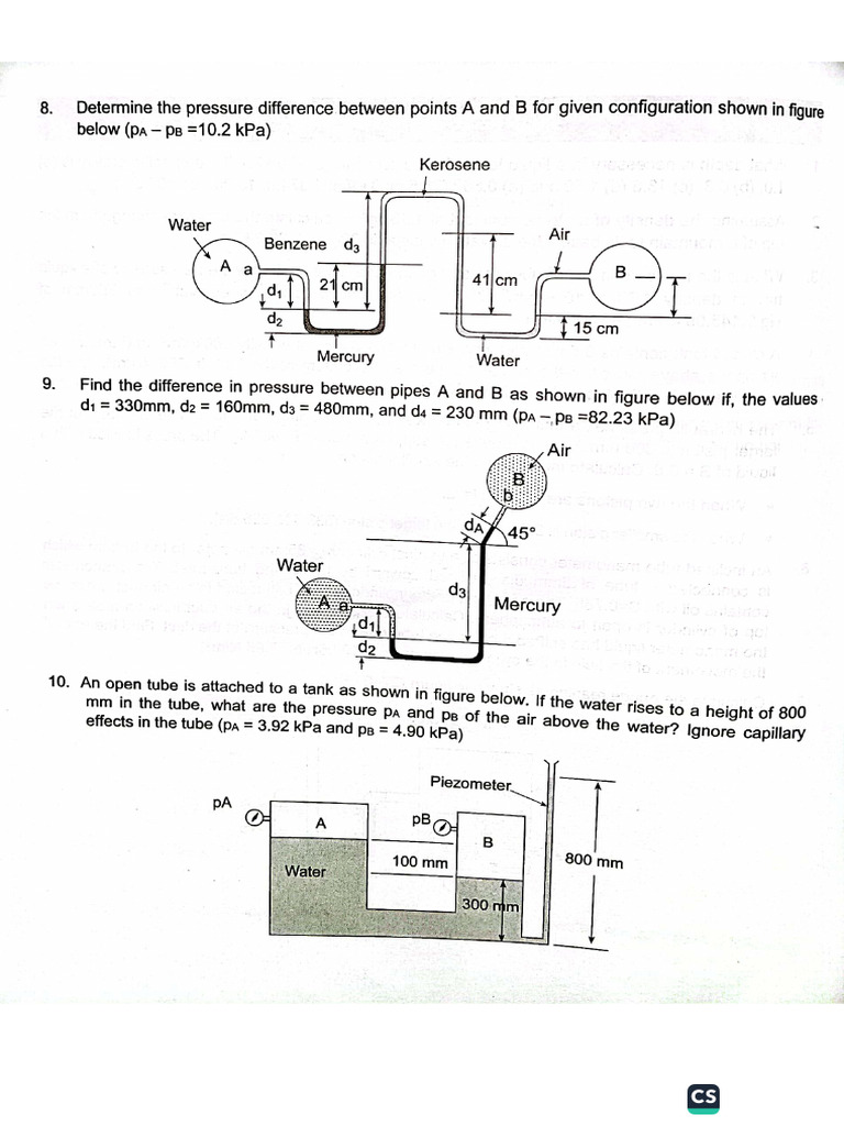 Chapter 1b Pressure and Head | PDF
