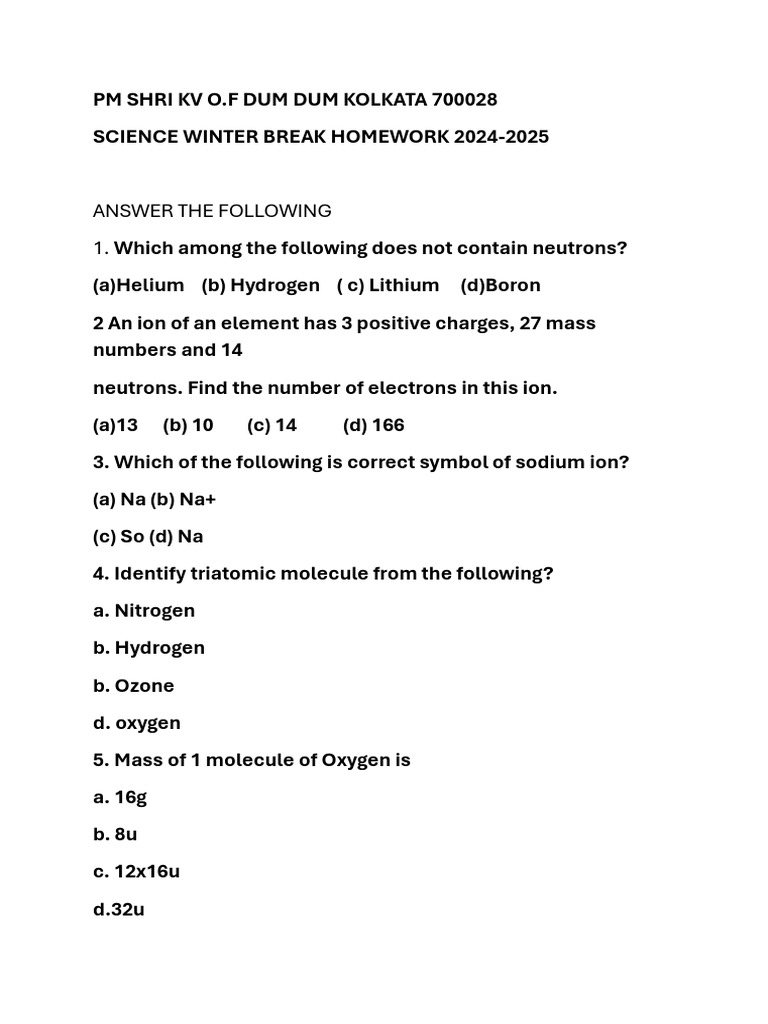 Class IX HHW SCIENCE | PDF