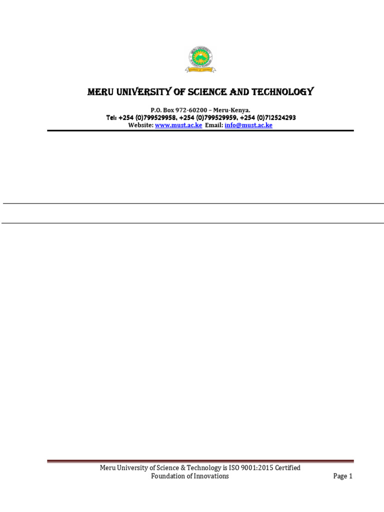 Cit 2107 Introduction To Computer and Application 1 | PDF | Application ...