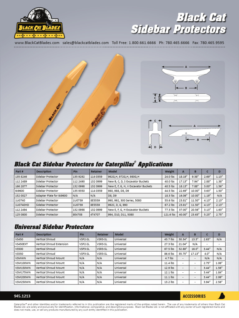 945 - Sidebar Protection | PDF | Construction Equipment | Heavy Equipment