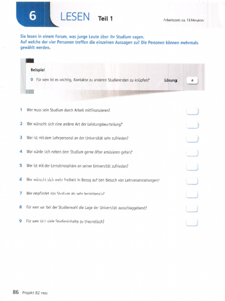 Projekt b2 Neu Testbuch -87-95 | PDF