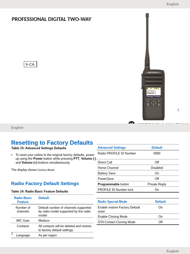 Professional Digital Two-Way | PDF | Menu (Computing) | System Software