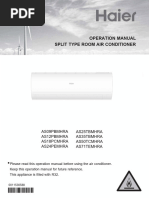 Haier AC Remote Control Manual | PDF | Air Conditioning | Machines
