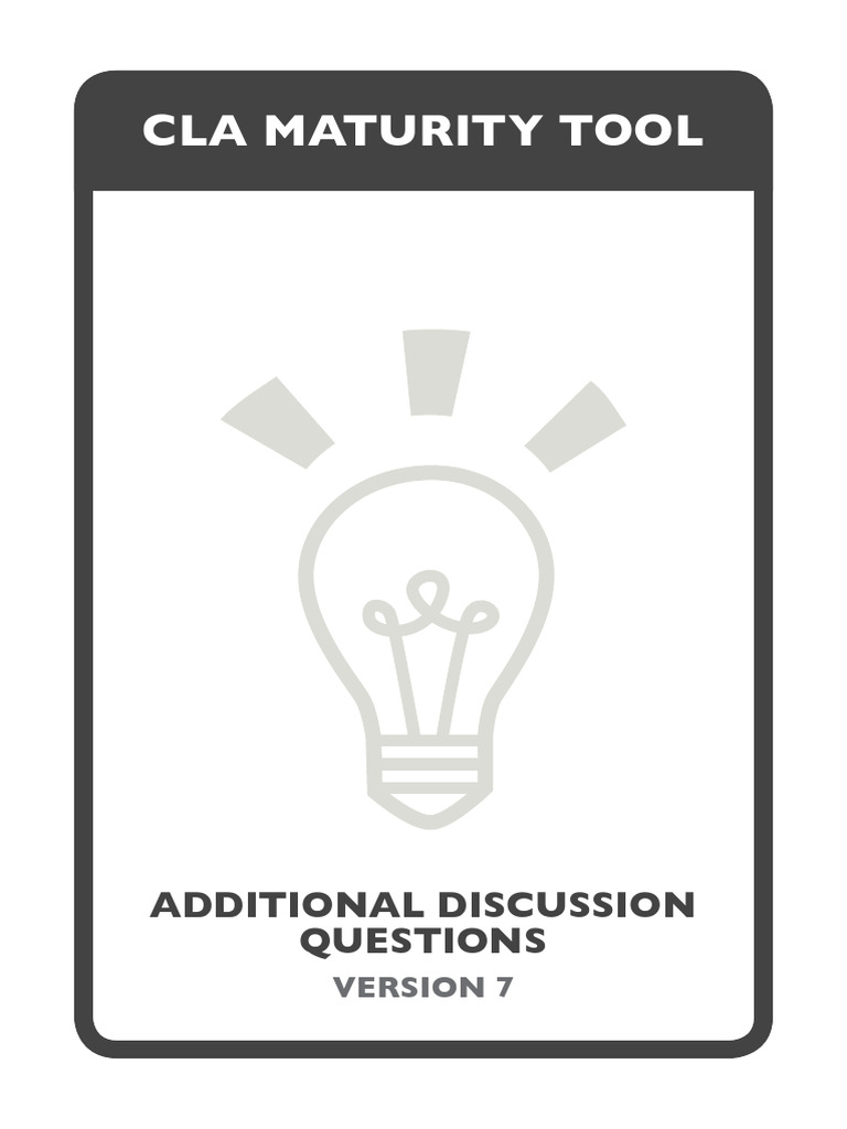 CLA Additional Discussion Questions | PDF | Social Exclusion | Leadership