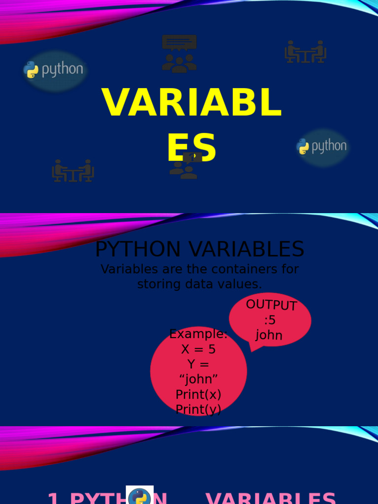 Variables And Datatypes10 Python Presentation Pdf Data Type Boolean Data Type 