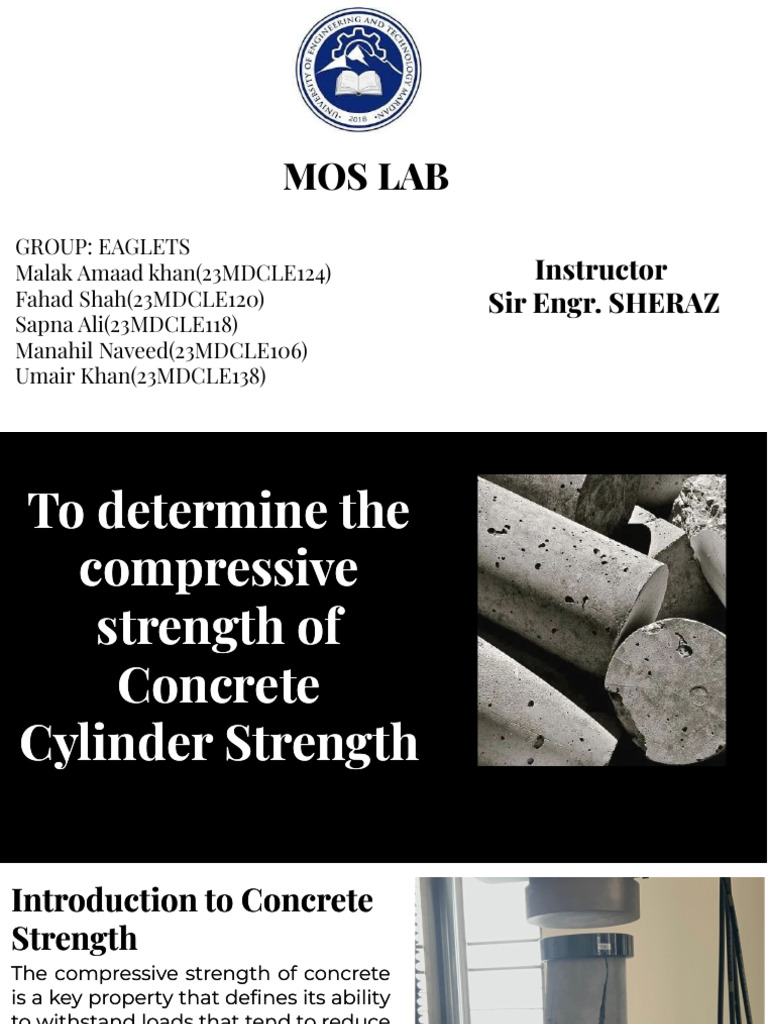 MOS PRESENTATION (GROUP=EAGLETS) | PDF | Concrete | Applied And ...