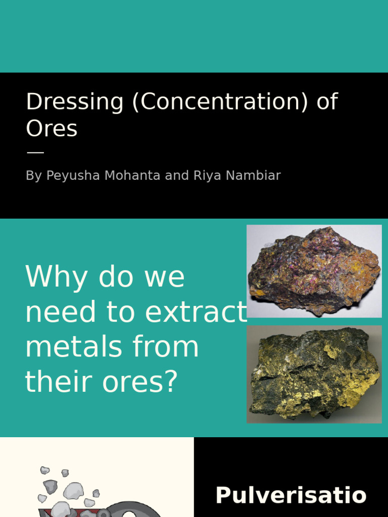 Dressing of Ore | PDF