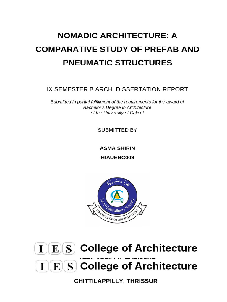 NOMADIC ARCH - ASMA | PDF | Tent