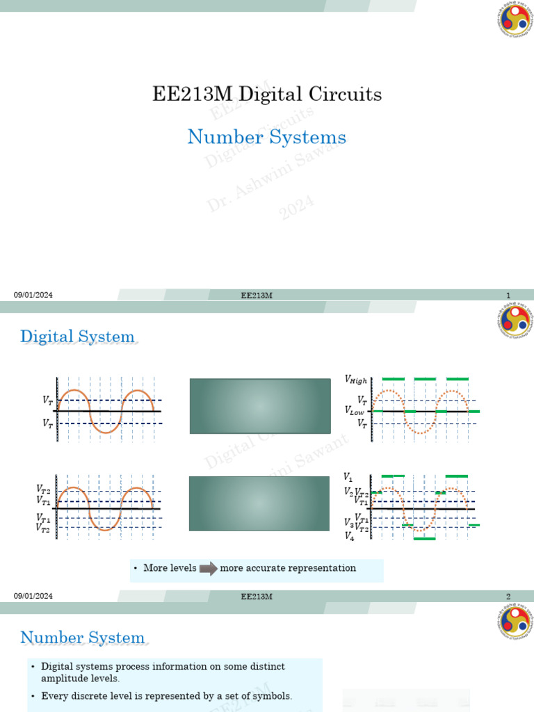 Lec03 Number Systems | PDF | Arithmetic | Computer Architecture