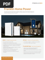 Franklin Battery Agate Datasheet | PDF | Electrical Grid | Power Engineering