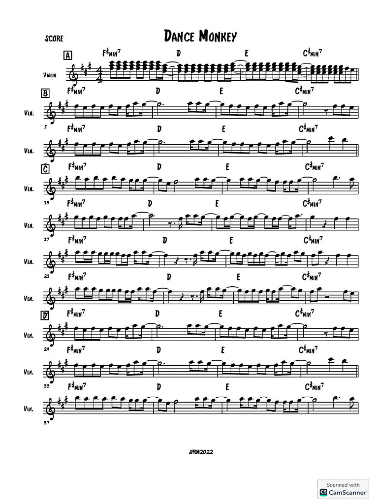 Dance Monkey | PDF
