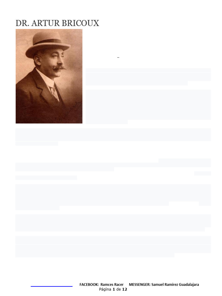 Artur Bricoux | PDF | Columbidae