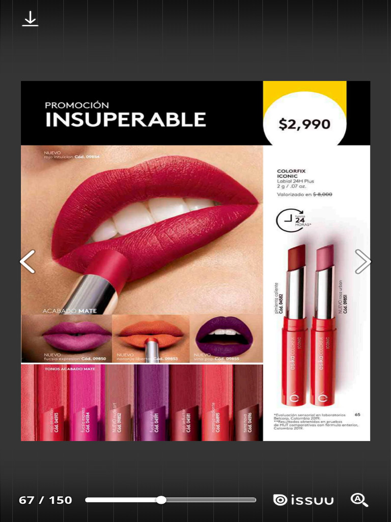 Catálogo Ésika Chile C06 by SomosBelcorp - Issuu | PDF