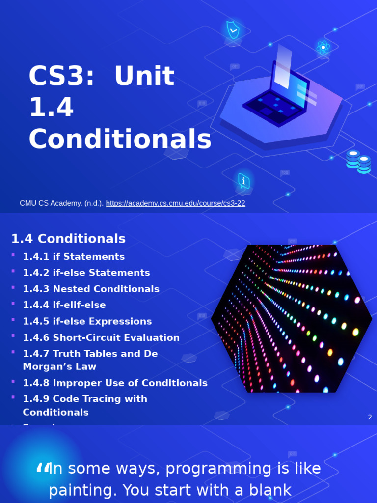 CS3+Unit+1_1.4+Conditionals computer science advanced unit | PDF ... CS3+Unit+1_1.4+Conditionals computer science advanced unit | PDF ...