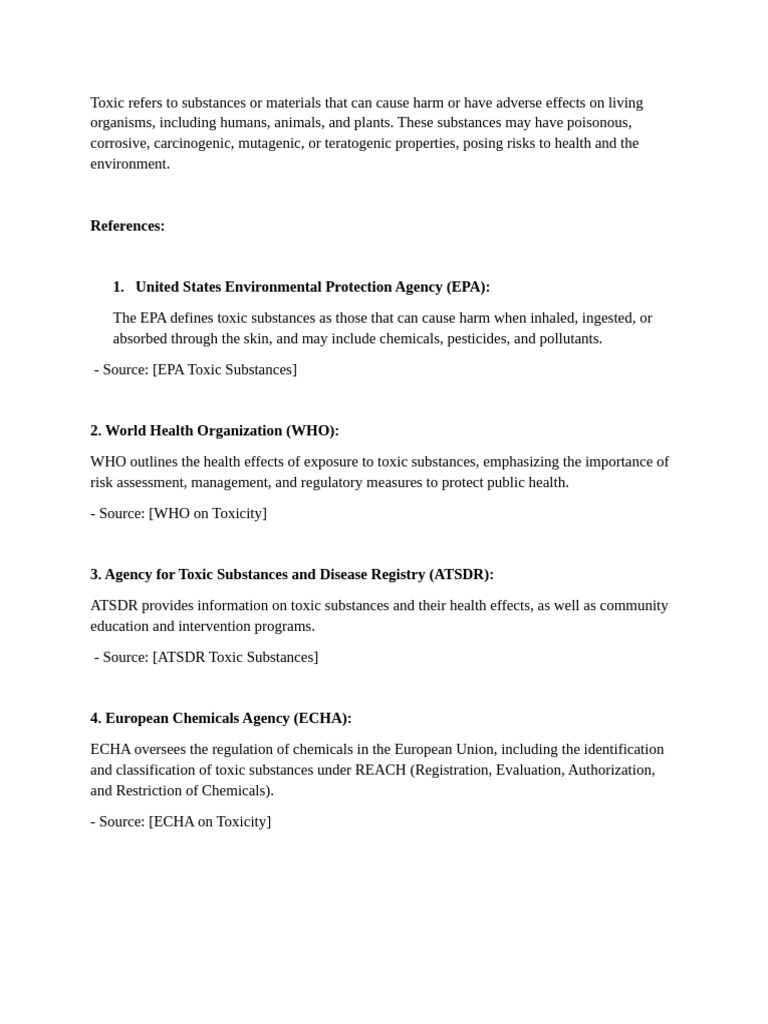 Definition of Toxin | PDF