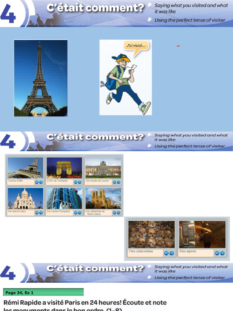 Gr7 Mod2 Unit 4 c'Etait Comment St | PDF